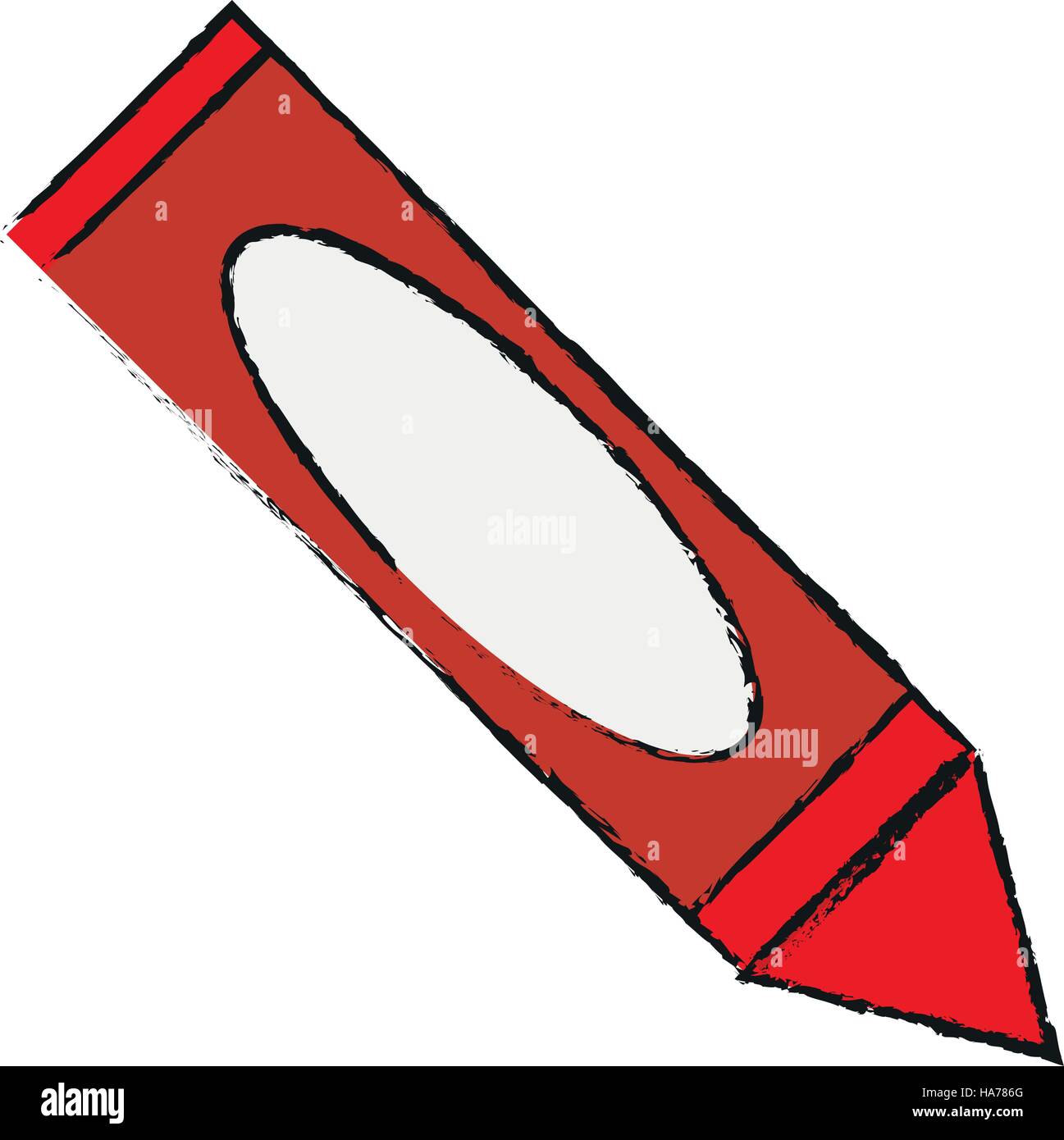 Isolated crayon toy design Stock Vector Image & Art - Alamy