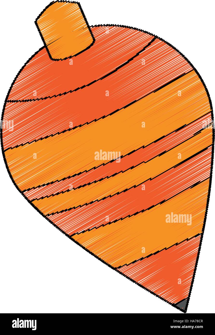 Isolated spinning top toy design Stock Vector Image & Art - Alamy
