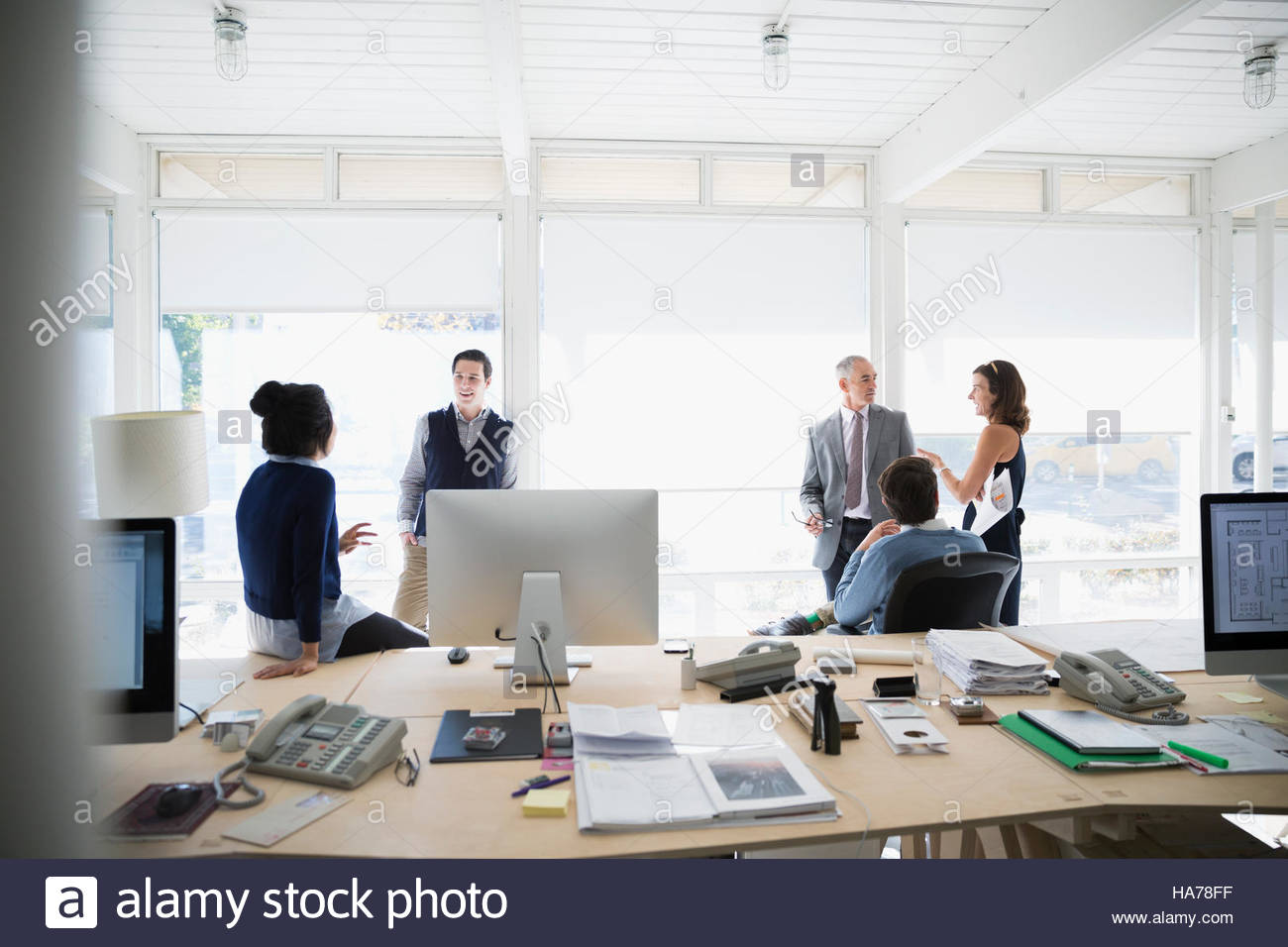 Open plan meeting space hi-res stock photography and images - Alamy