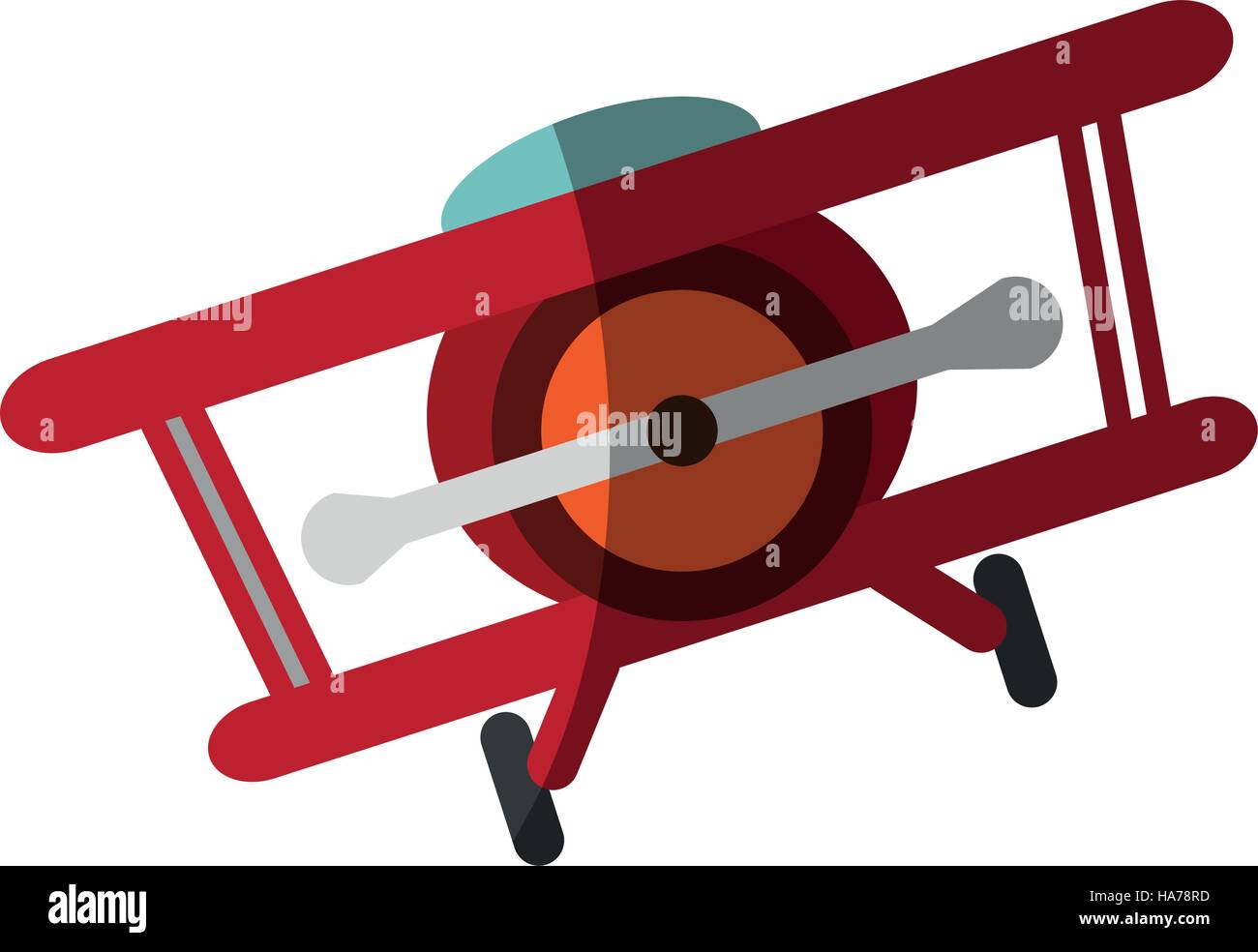 Isolated airplane toy design Stock Vector Image & Art - Alamy