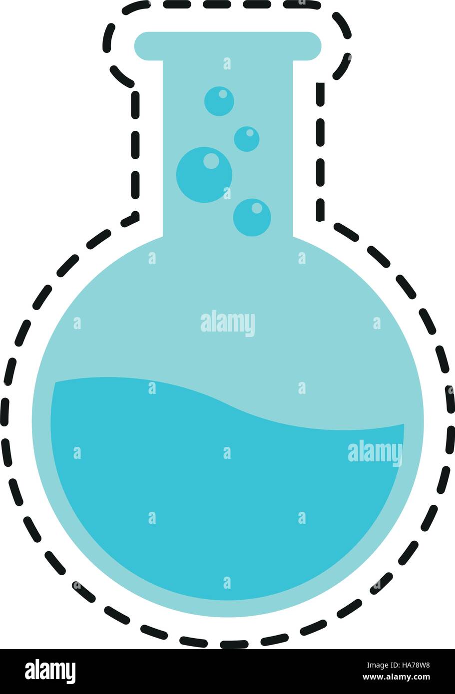 Isolated flask design Stock Vector Image & Art - Alamy