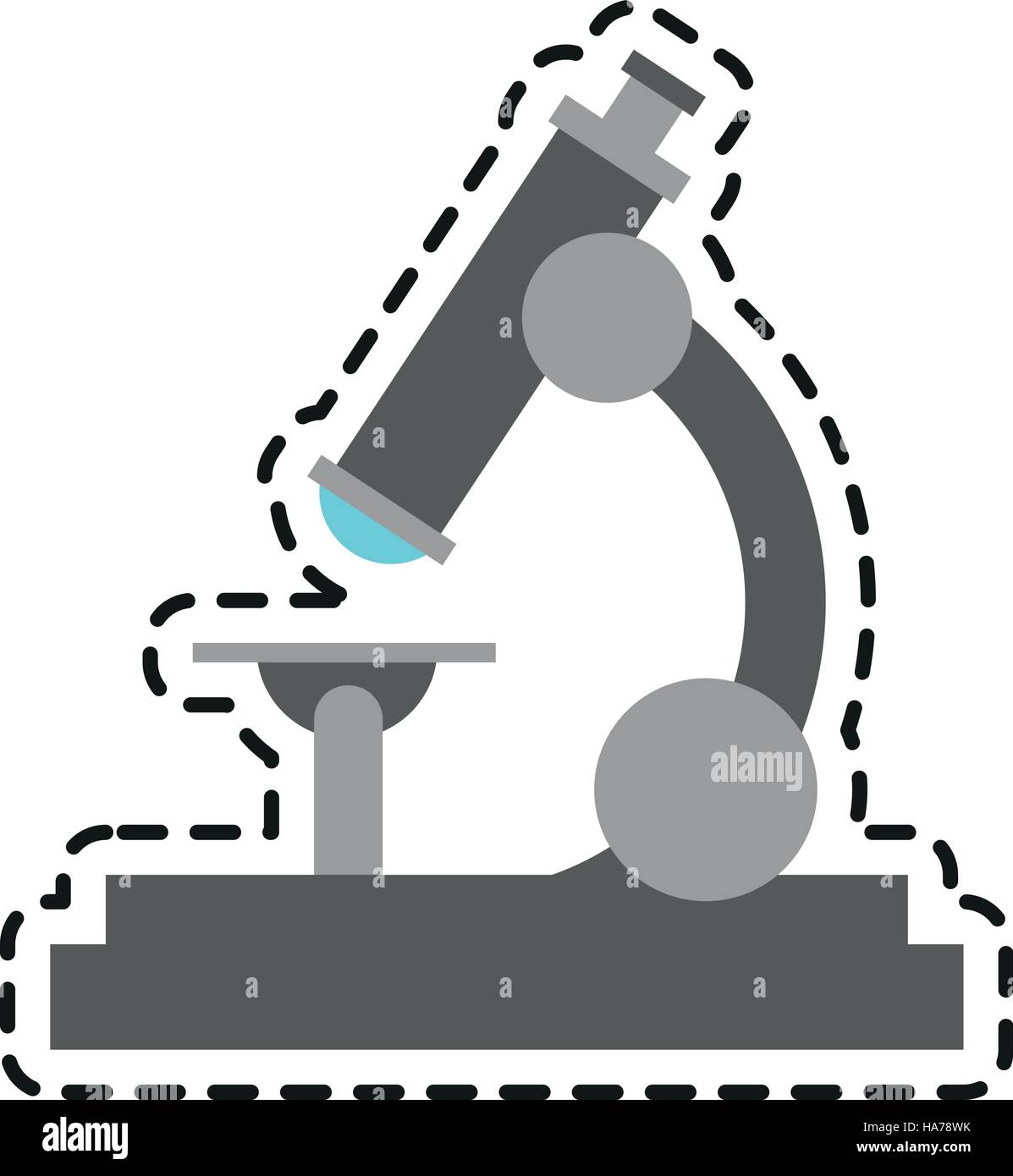 Isolated microscope design Stock Vector Image & Art - Alamy