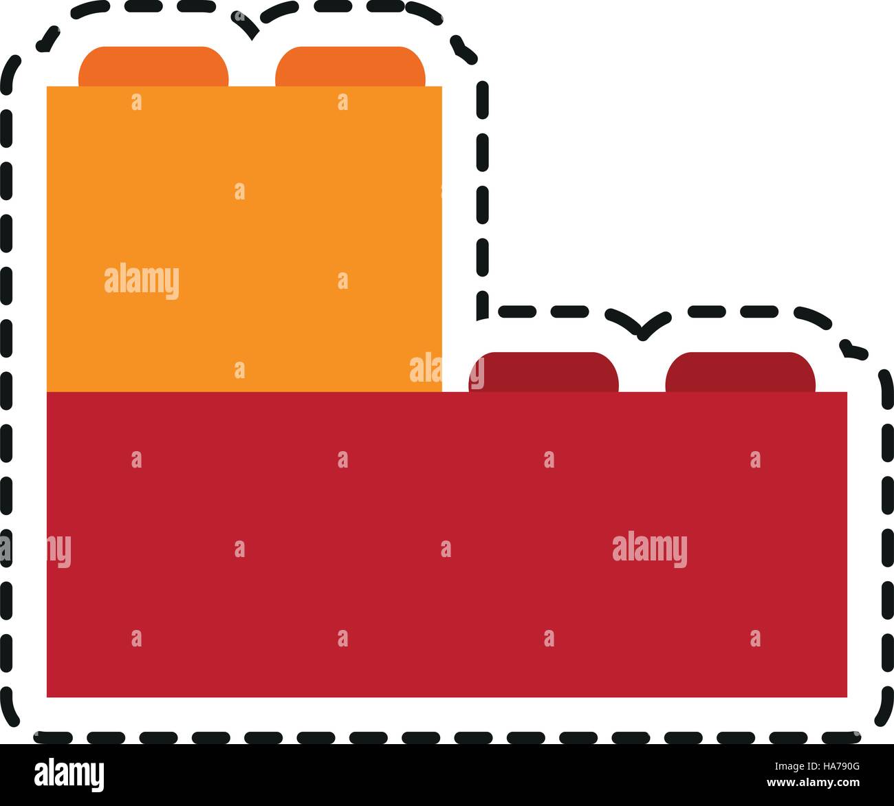 Small blocks Stock Vector Images - Alamy