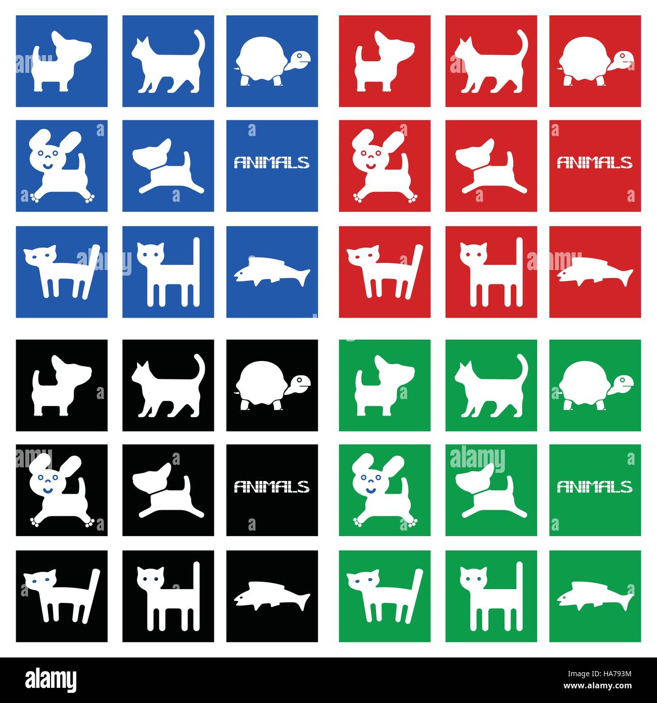 Two dimensional images Stock Vector Images - Alamy