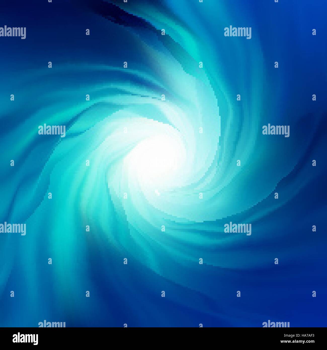 Blue spiral wormhole. EPS 10 Stock Vector Image & Art - Alamy