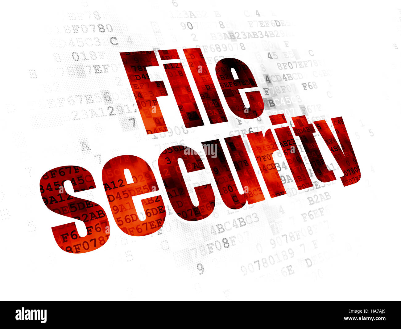 Security concept: File Security on Digital background Stock Photo - Alamy