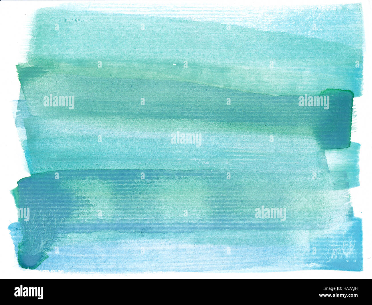 Watercolor background hand painted on white background Stock Photo - Alamy