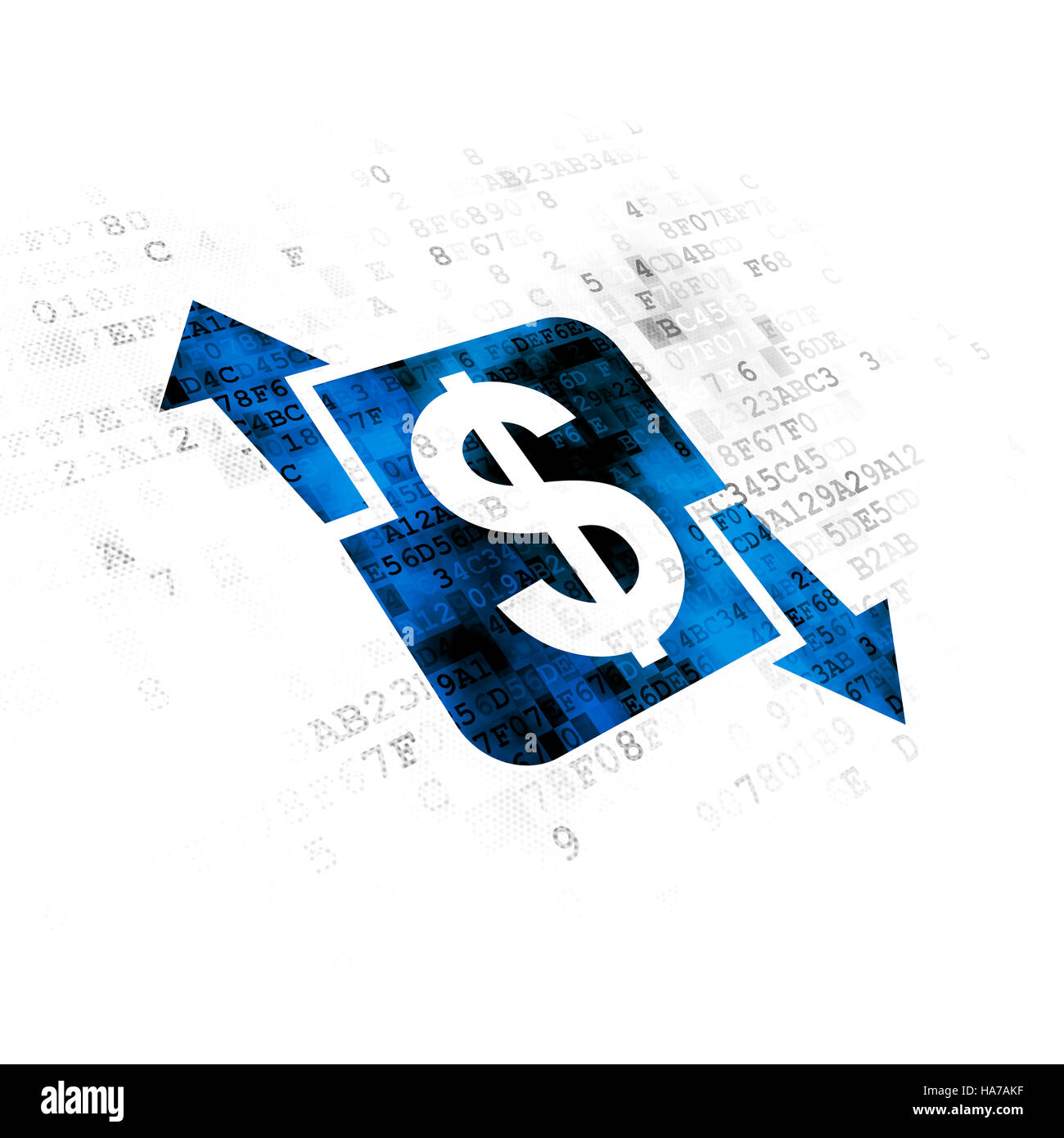 Finance concept: Finance on Digital background Stock Photo - Alamy