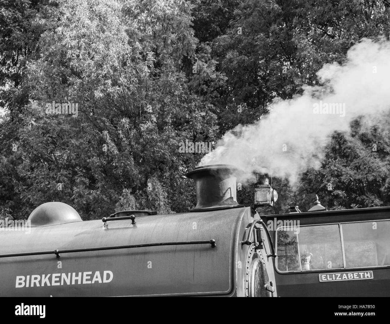 Steam blowing Black and White Stock Photos & Images - Alamy