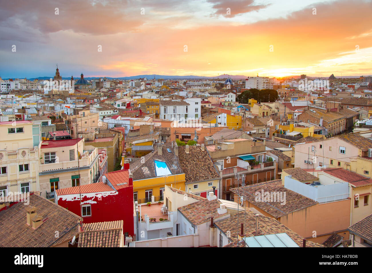 Historical view of valencia hi-res stock photography and images - Alamy