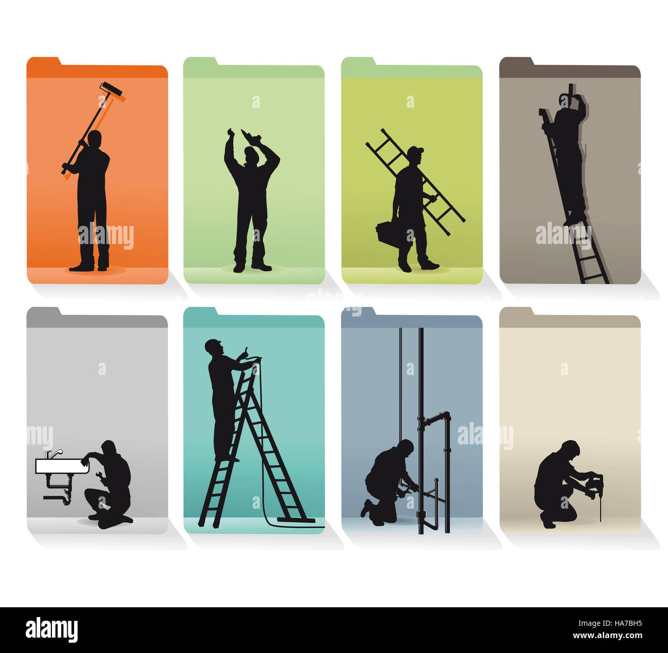 Craftsman index, handyman, repair Stock Photo - Alamy
