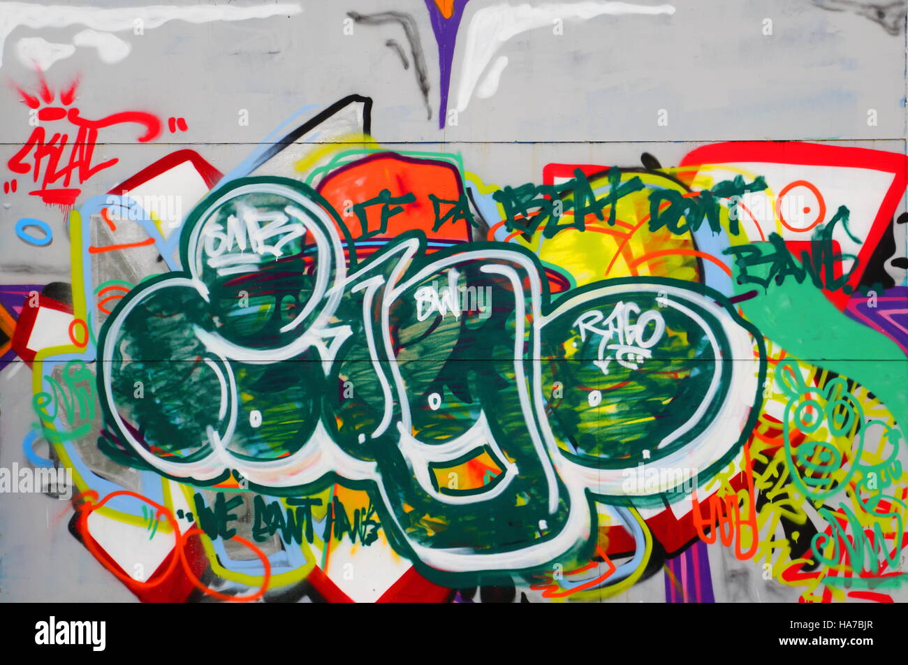 Graffitti hi-res stock photography and images - Alamy
