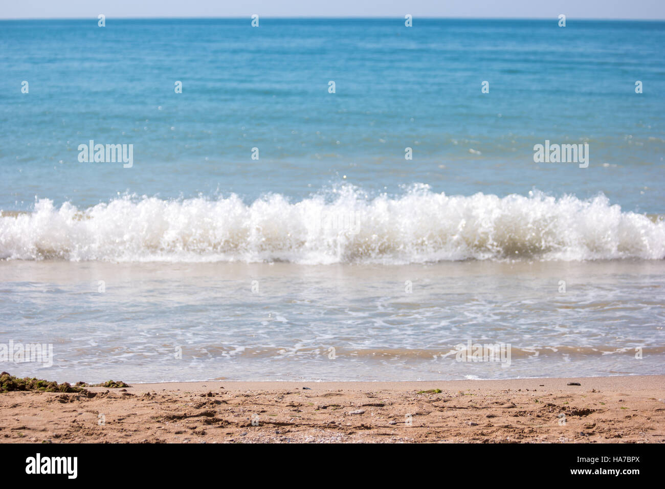 Small wave on the sea Stock Photo - Alamy