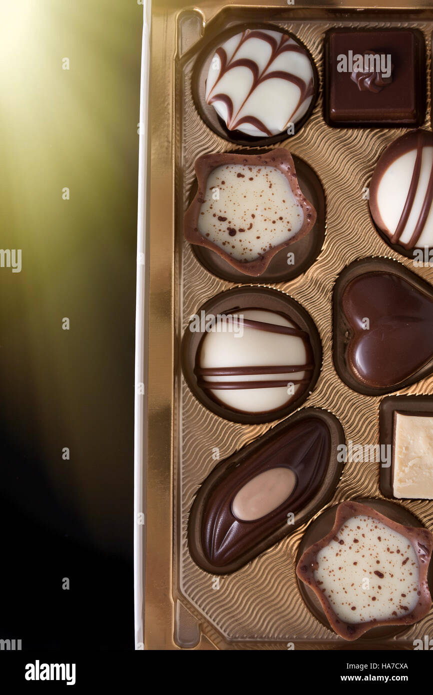 Chocolate, Chocolate Candy, Truffle Stock Photo - Alamy