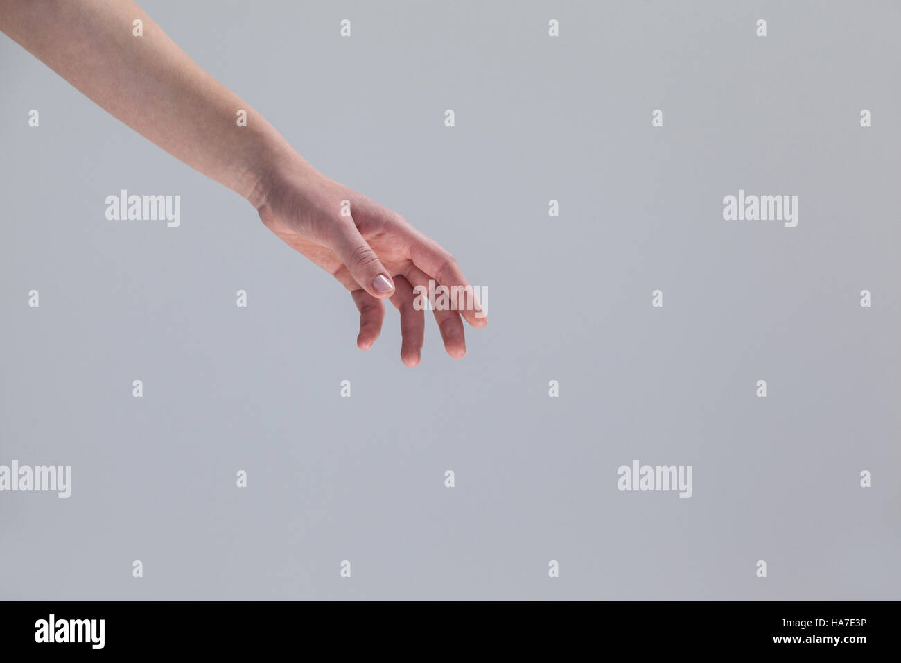 Woman making gestures hand hi-res stock photography and images - Alamy