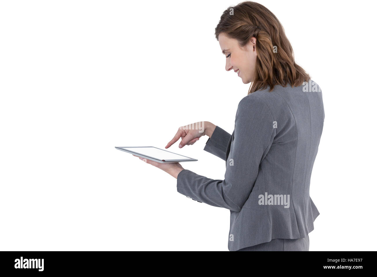 Tablet computer text leadership Cut Out Stock Images & Pictures - Alamy