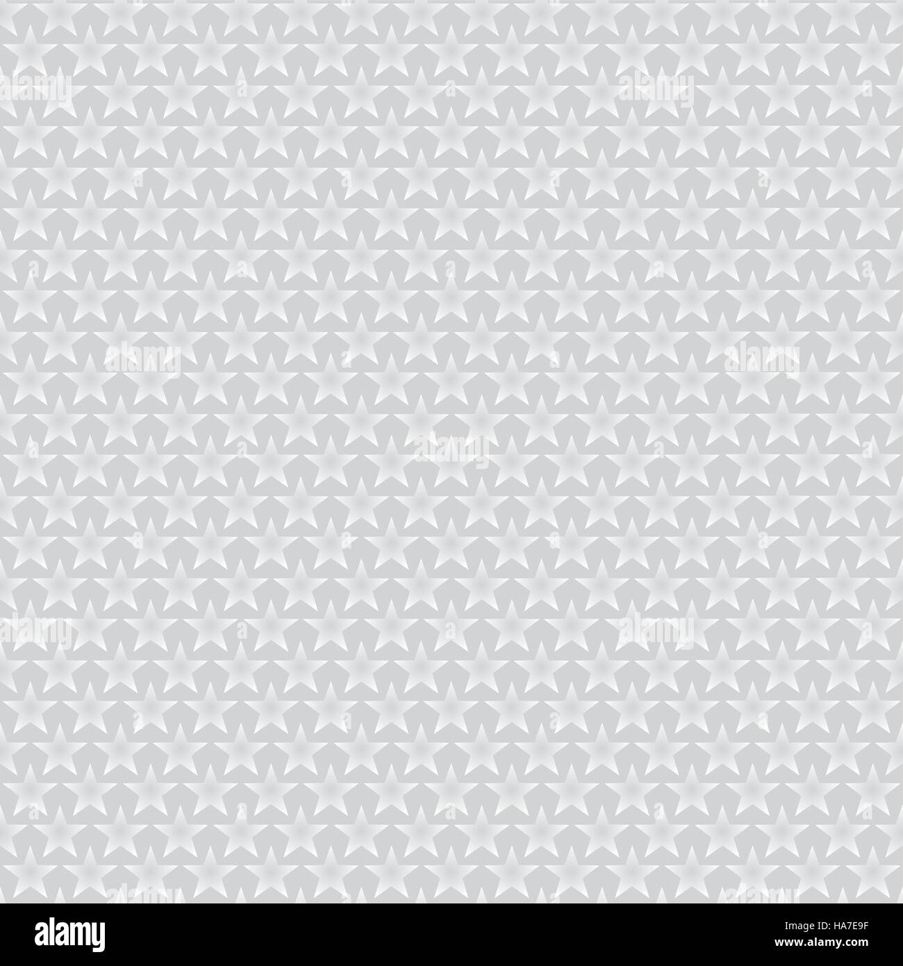 Neutral Seamless Pattern of White Stars on Gray Backdrop. Tileable ...