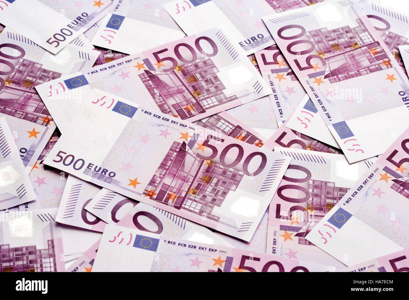 500 Euro banknotes, full format Stock Photo - Alamy