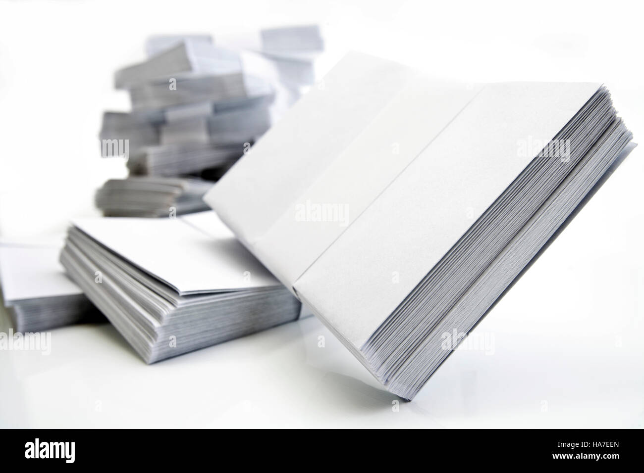 Stack of envelopes Stock Photo - Alamy
