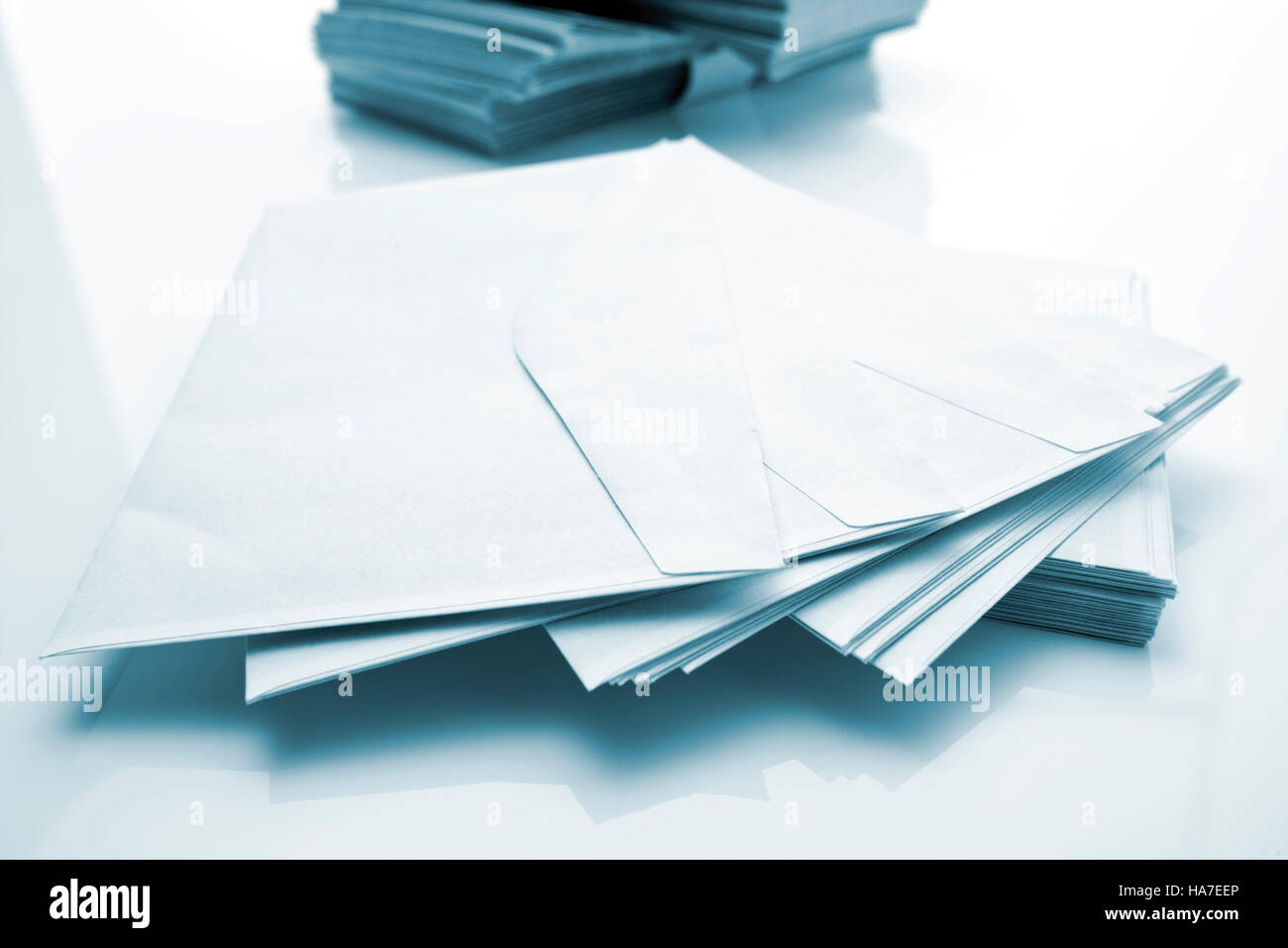 Stack of envelopes Stock Photo - Alamy