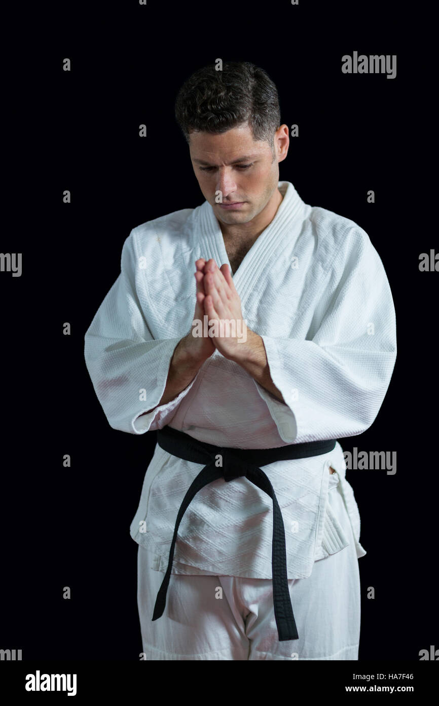 Prayer stance hi-res stock photography and images - Alamy