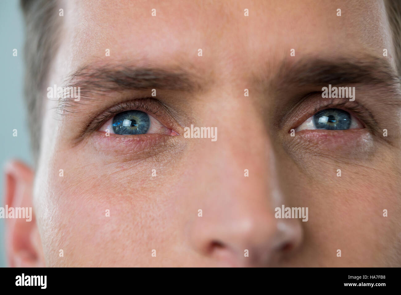 Eyes of a man Stock Photo - Alamy