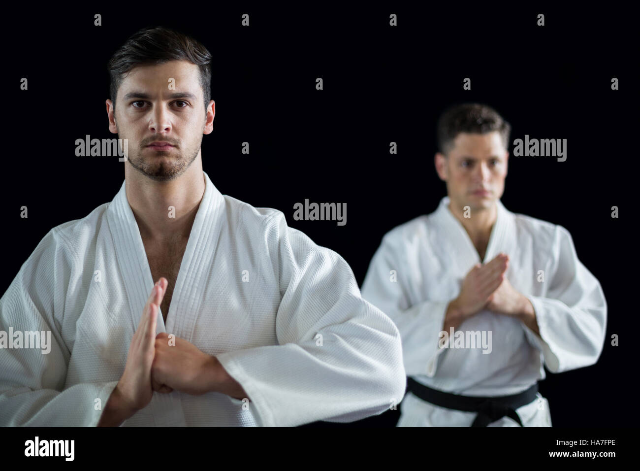 Karate fighters High Resolution Stock Photography and Images - Alamy