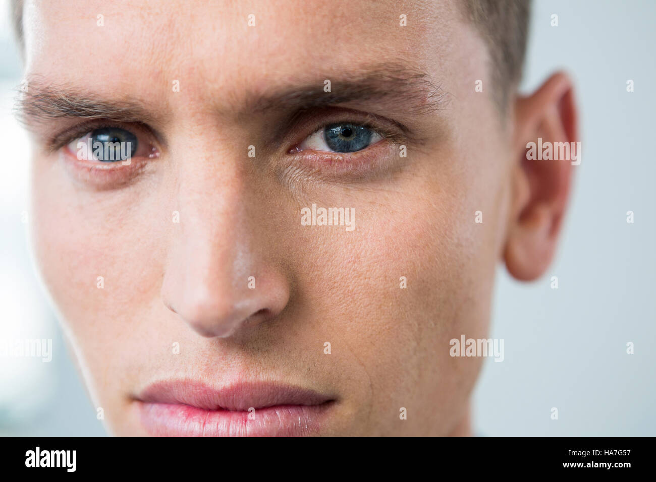 Eyes of a man Stock Photo - Alamy