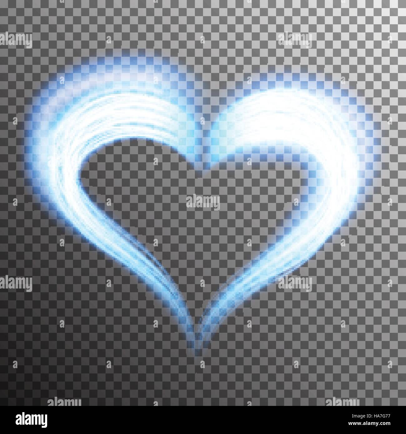 Creative shiny heart shape Stock Vector Image & Art - Alamy