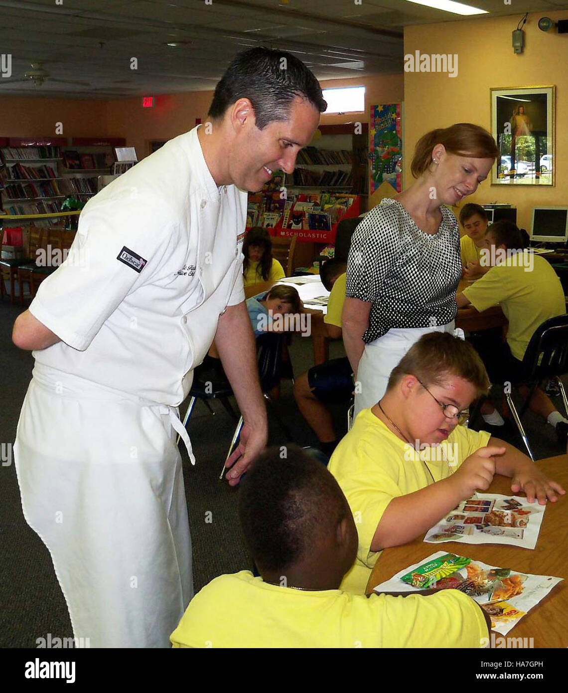 Chef Jamie promotes sustainable culinary practices, demonstrating how ...