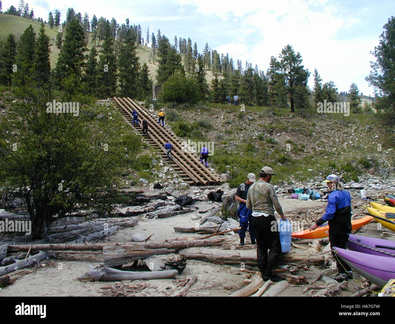 The Indian Creek Ramp, located within a U.S. national park, serves as a ...