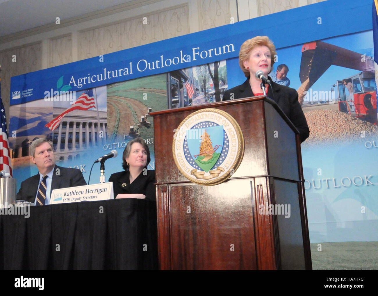 A USDA event featuring key government figures, including Secretary ...