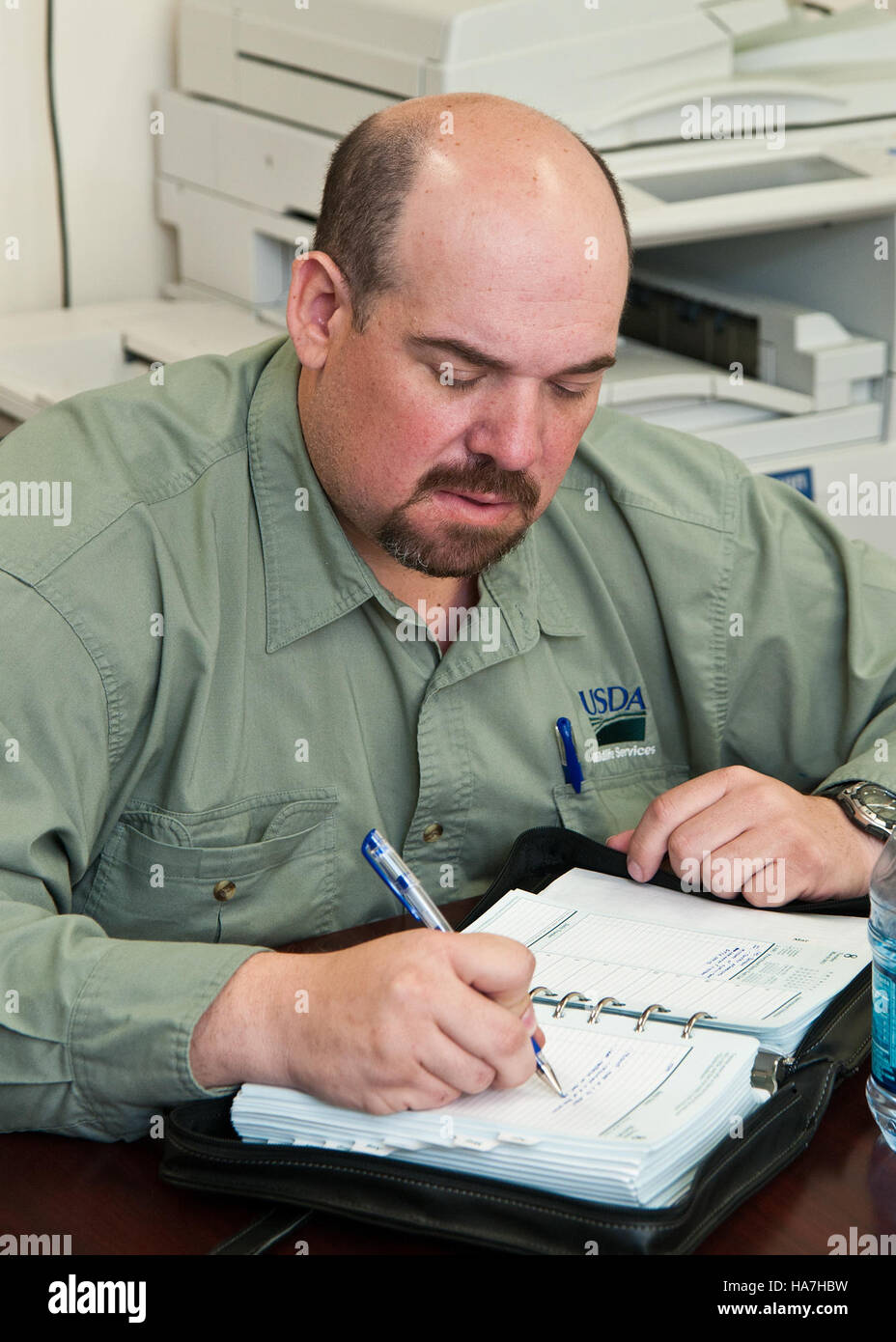 Chris Bowser of the USDA Animal and Plant Health Inspection Service ...