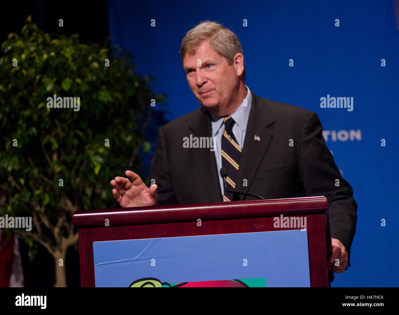 The image shows key figures from the USDA, focusing on their role in ...