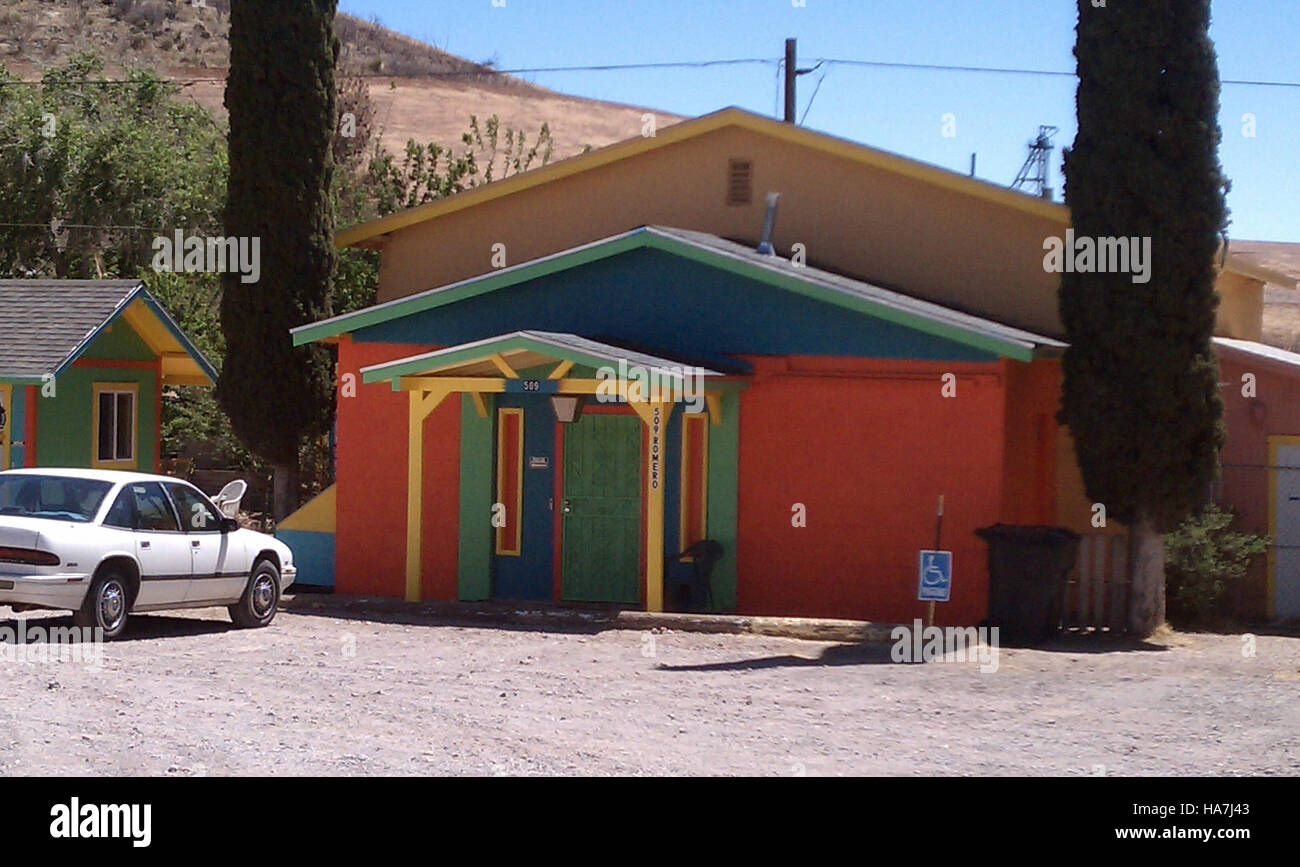 Tin Town is a colorful community in a national park, known for its ...