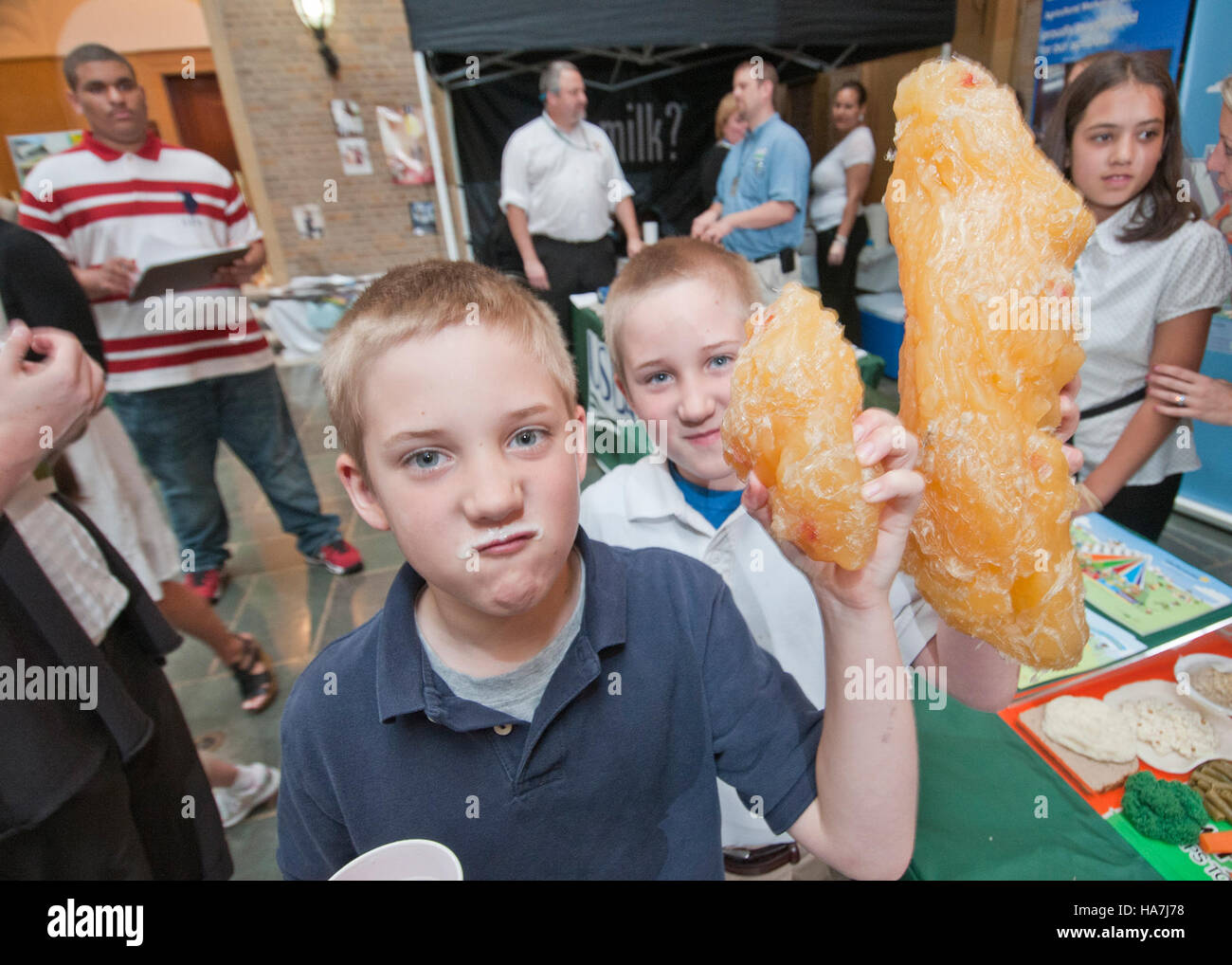 This image from Take Your Child to Work Day at the USDA shows children ...