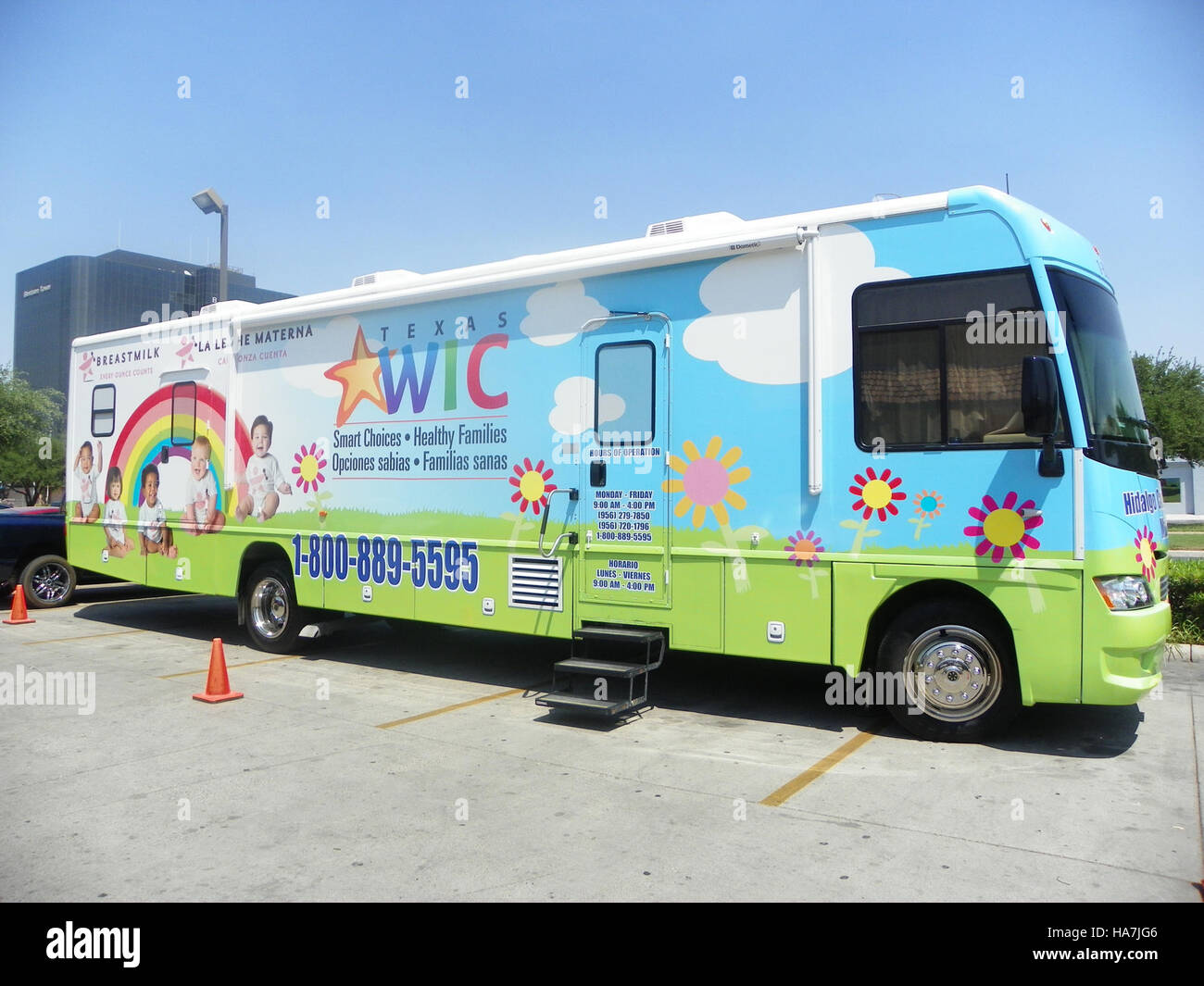 A mobile unit from the USDA and National Park Service provides ...