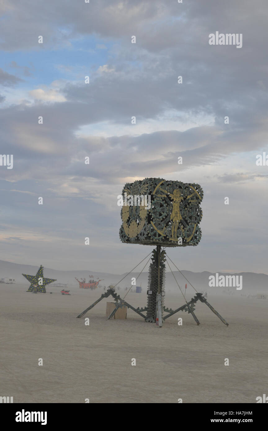 Art on the Playa, held on August 29 in Nevada, showcases a collection ...