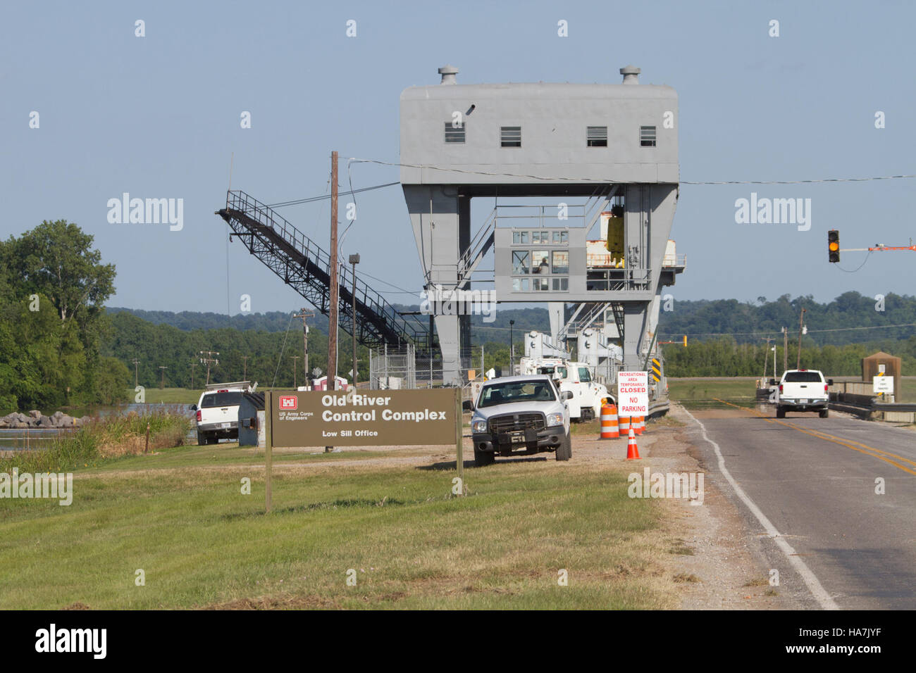 The Army Corps of Engineers operates the Concordia Control Complex ...