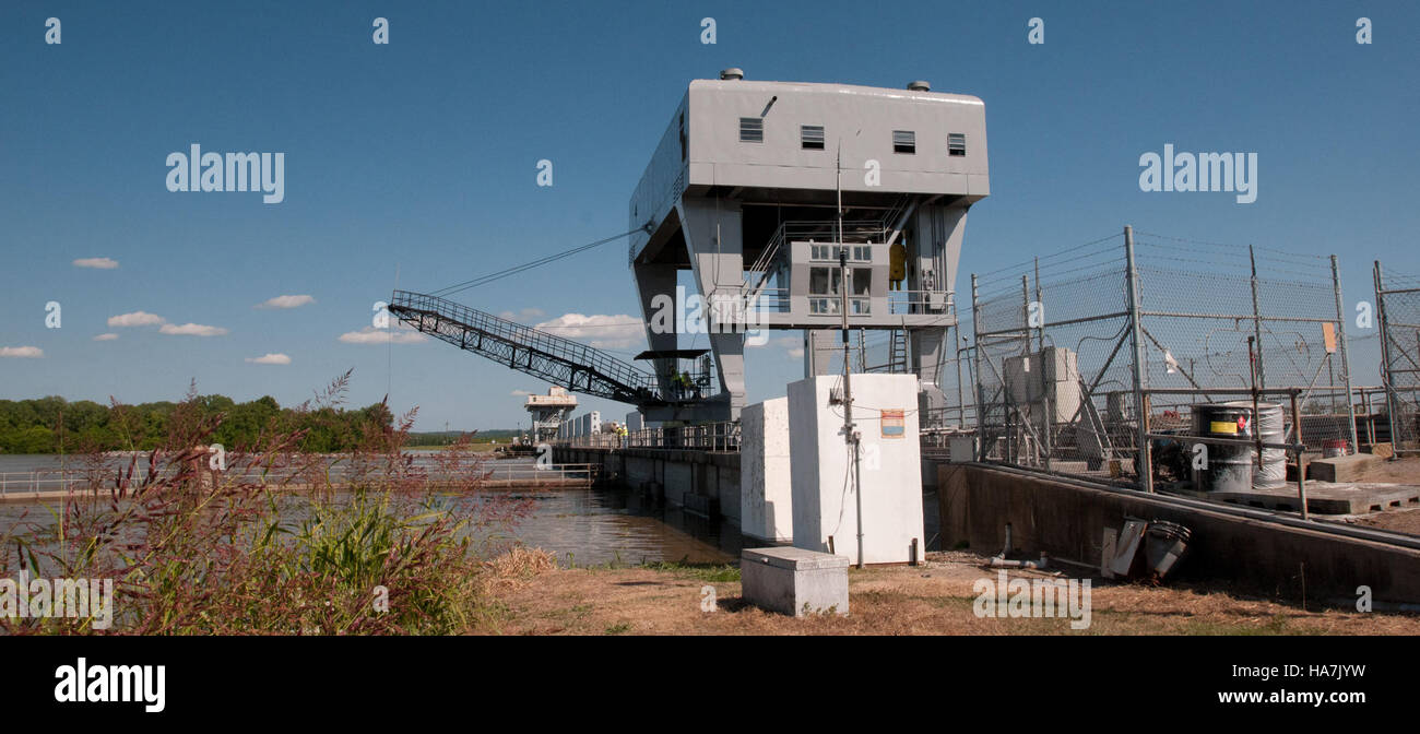 The Army Corps of Engineers operates the Concordia Control Complex, a ...
