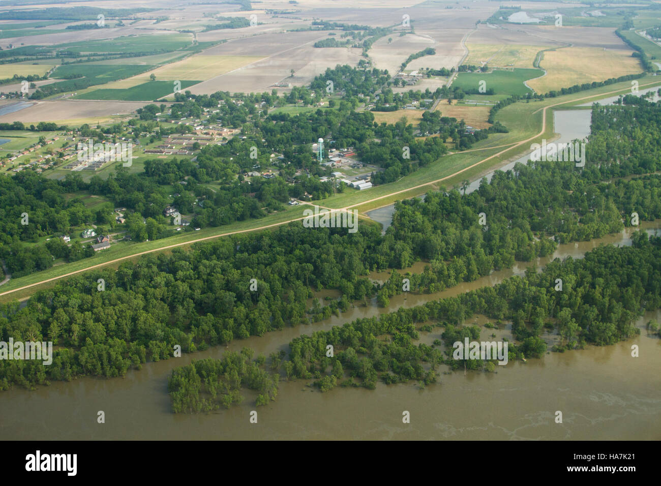 The Greenville Levee, located near the Mississippi River, is a critical ...