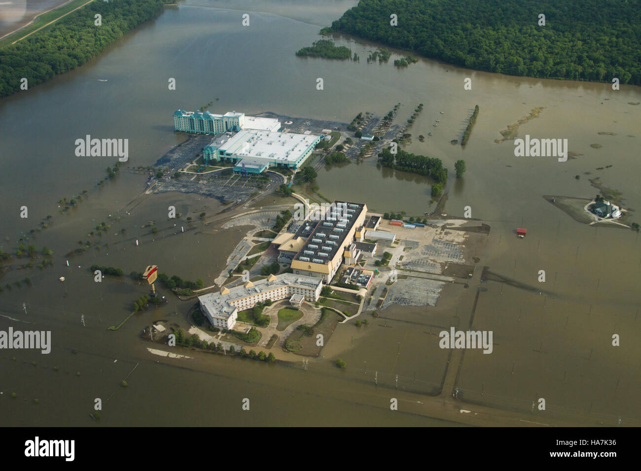 The Greenville Levee in Mississippi plays a crucial role in flood ...