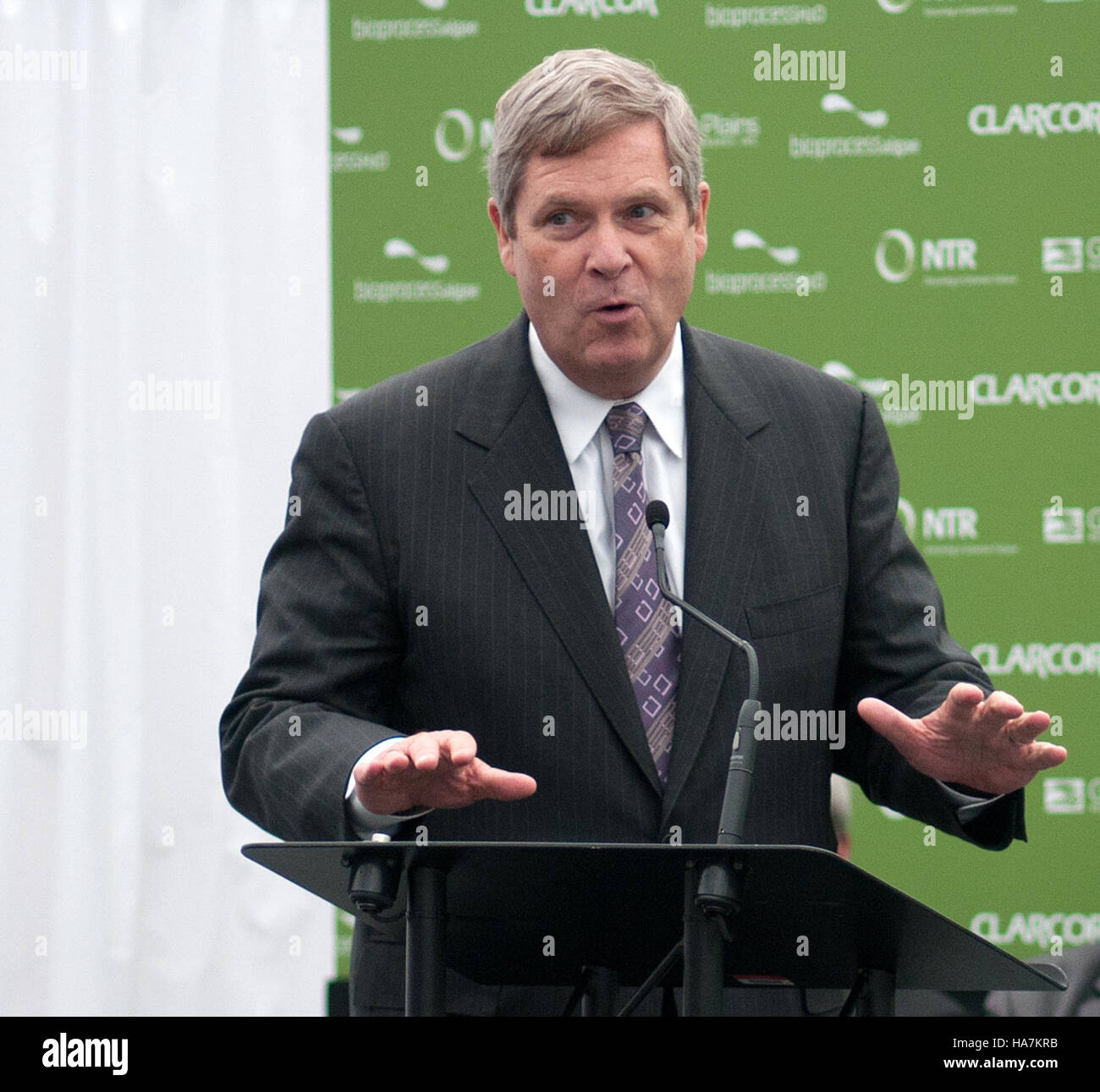 This image features Secretary Tom Vilsack during the grand opening of ...