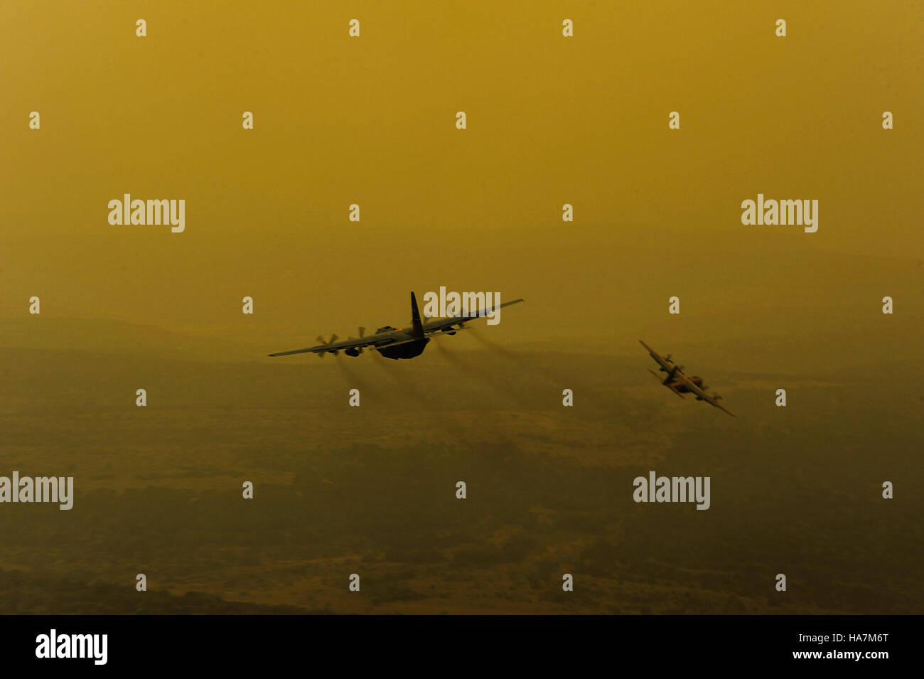 Aerial firefighting efforts using the Modular Airborne Firefighting ...