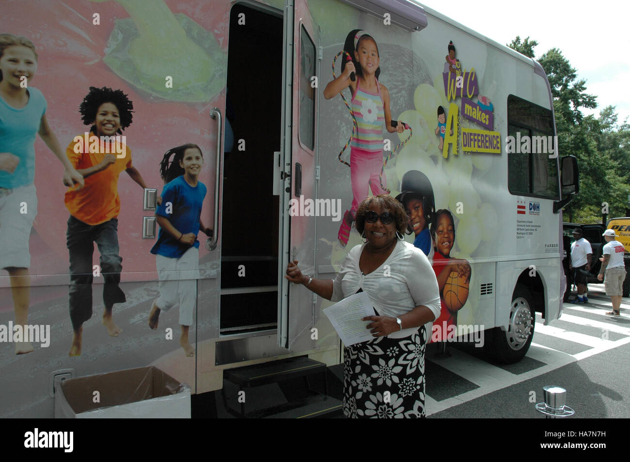 Gloria Clark discusses the Women, Infants, and Children (WIC) clinic ...