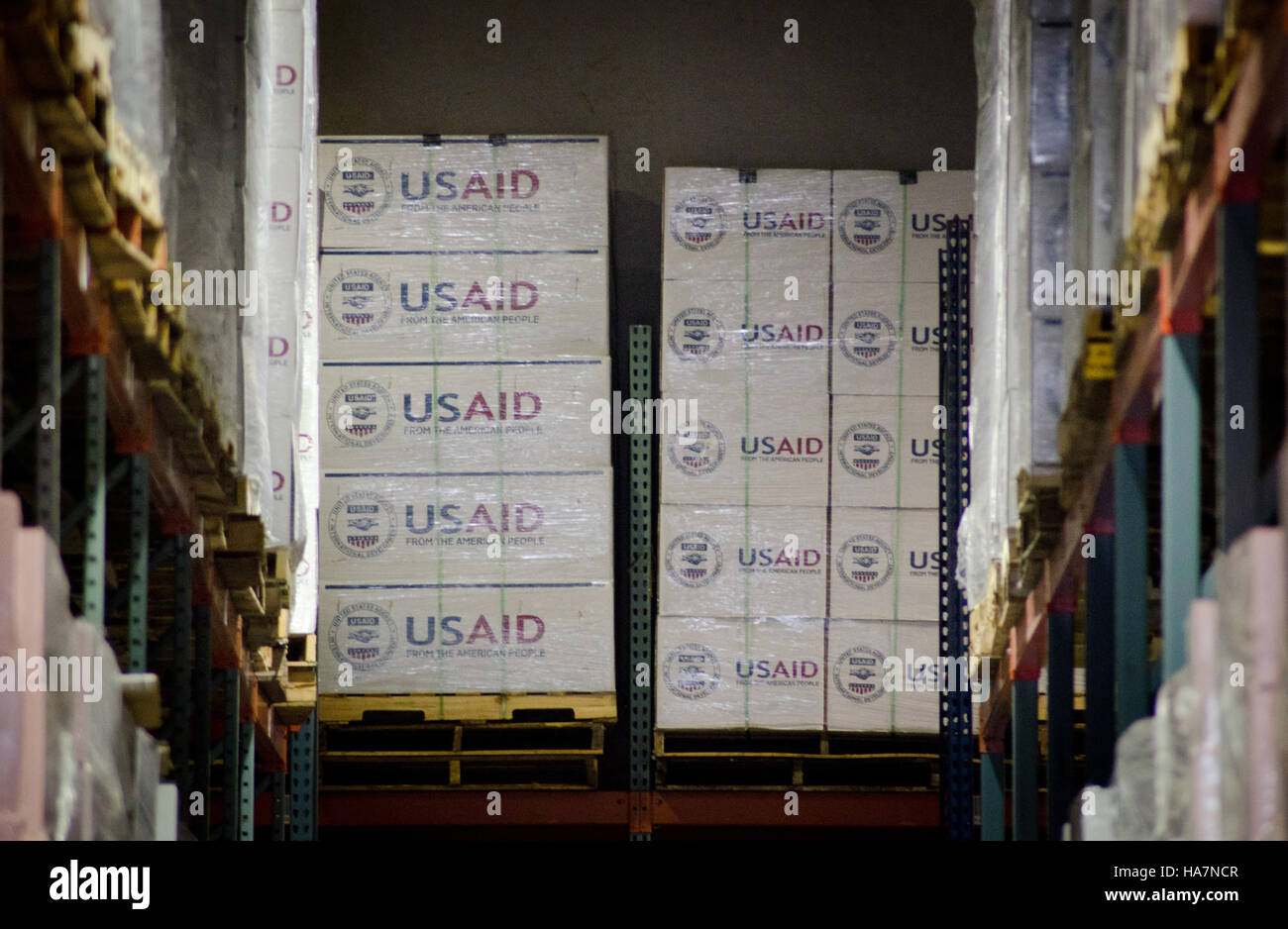 Warehouse disaster supplies hi-res stock photography and images - Alamy