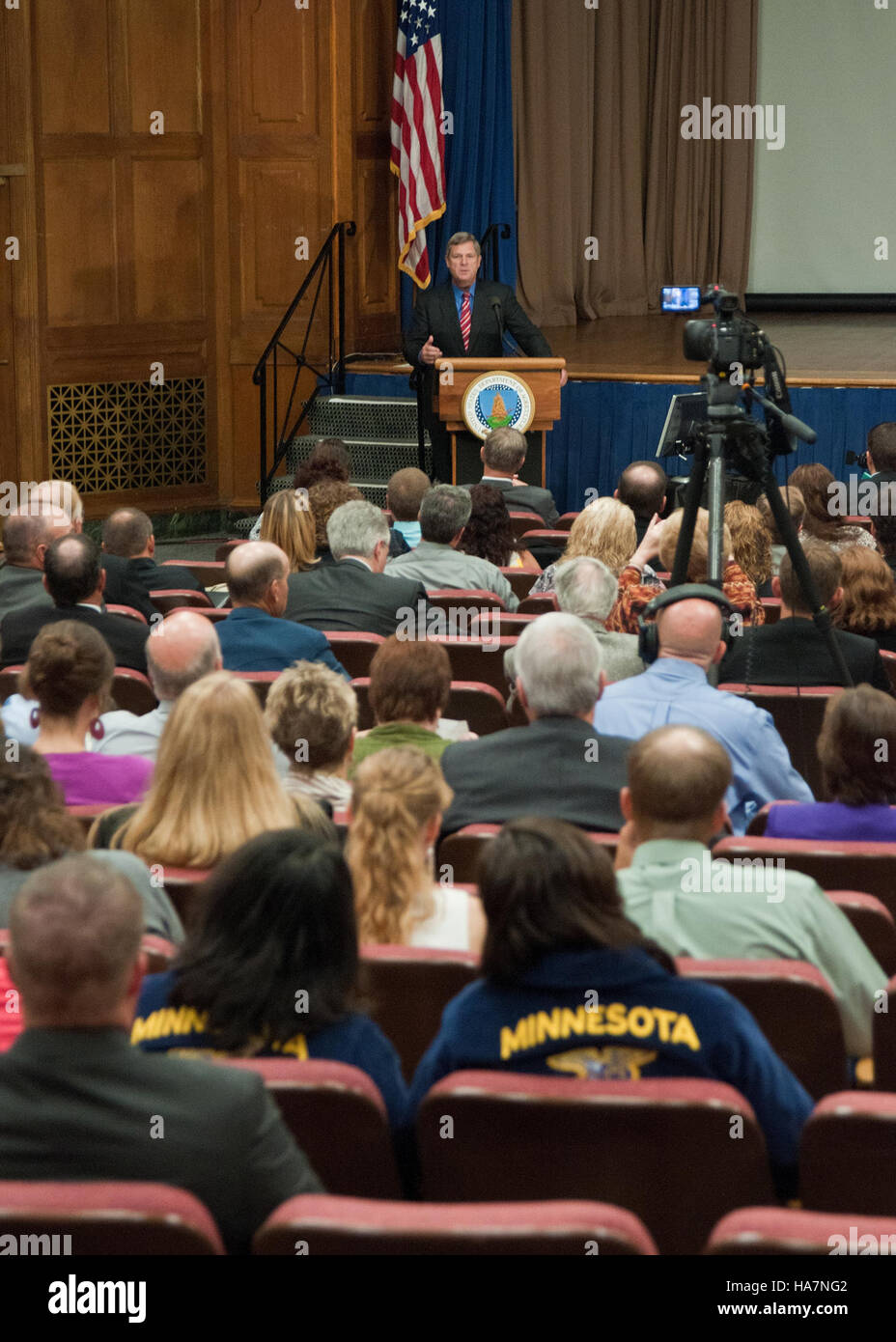 The Jefferson Auditorium in the USDA South Building in Washington, D.C ...