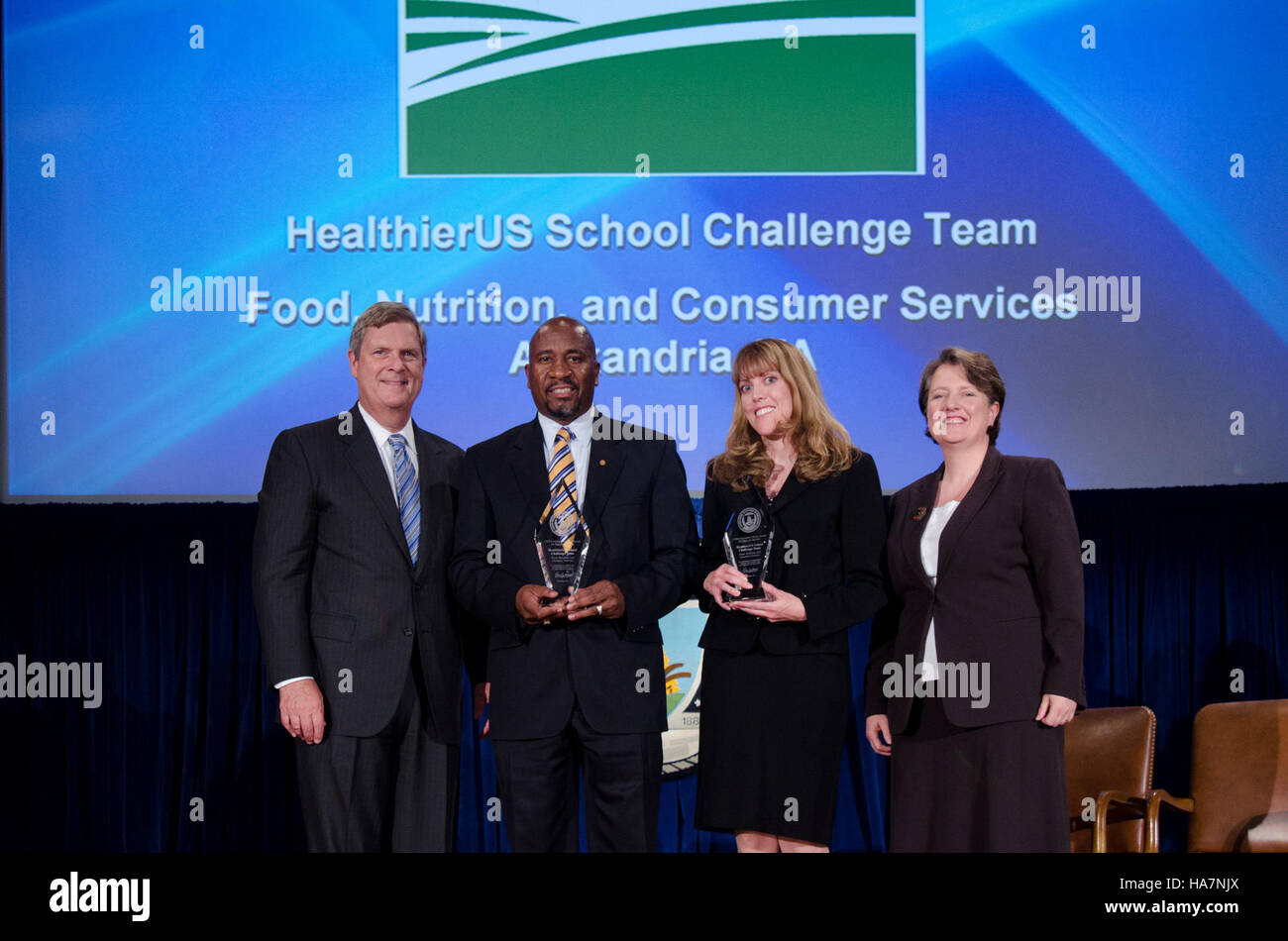 At the USDA award ceremony, Secretary Tom Vilsack and Deputy Secretary ...