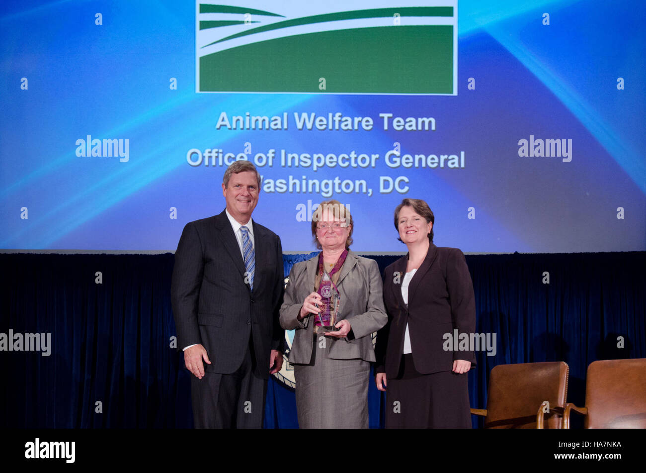 The USDA awards ceremony, attended by Secretary Tom Vilsack and Deputy Secretary Kathleen ...