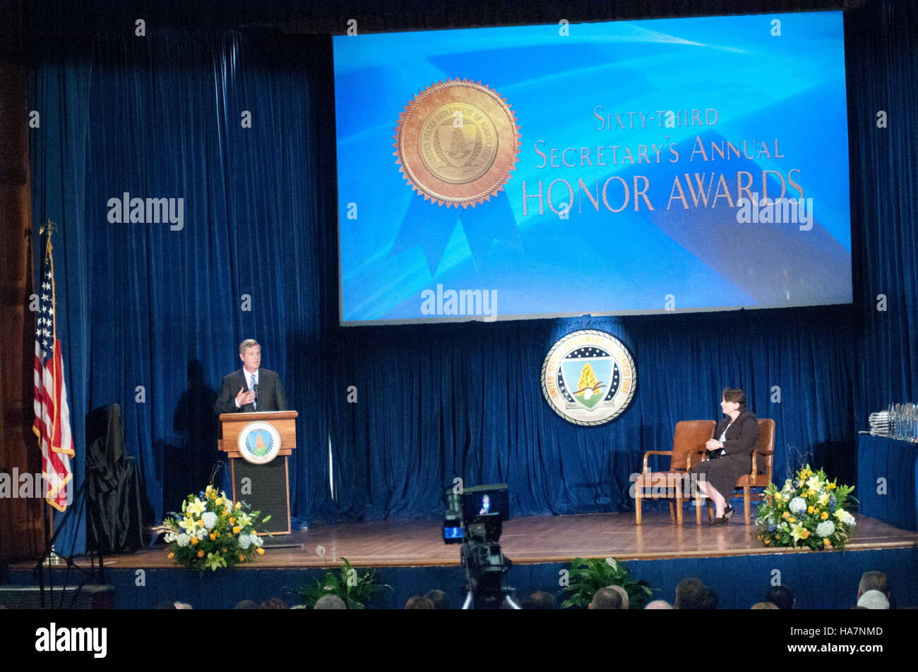 The USDA held an awards ceremony honoring achievements in agriculture ...